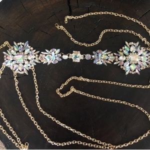 Jewelry | Dramatic Crystal Statement Body Jewelry | Poshmark